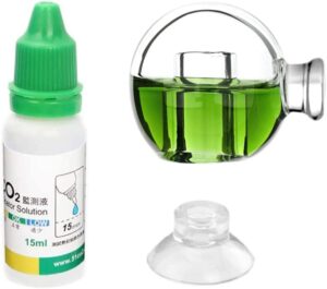 magtool aquatic co2 glass ball drop checker ph momitor, ph indicator for aquarium plant fish tank test co2 kit