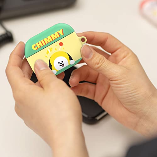 BT21 Official Merchandise Designed for Airpods Pro Case Cover Protective Hard Case with Keychain for Airpods Pro Case - CHIMMY