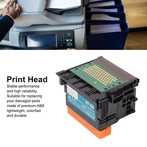 PF-04 Printhead, ABS Print Head Stable Performance Colorfast Printer Accessory Replacement Printer Head for PF 04 IPF650 IPF655 IPF750 IPF755