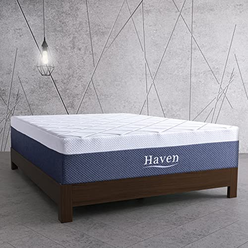 Vyfipt King Size Memory Foam Mattress 14 Inch Bed in a Box Gel AeroFusion Memory Foam Cooling Medium Firm Hybrid Mattress - Breathable - No Box Spring Needed – King,14 Inch