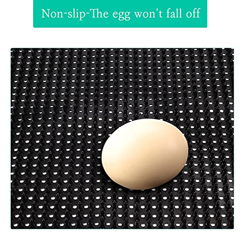 POPETPOP Chicken Coop Accessories Chicken Nesting Pads, Chicken Laying Egg Mat, Washable Chicken Nesting Pads Chicken Coops Nesting Boxes Chicken Bedding Liners Eggs Storage Pad