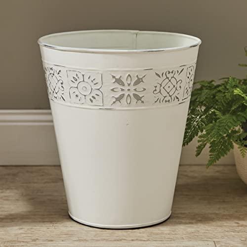 Park Designs Distressed Tile Waste Basket