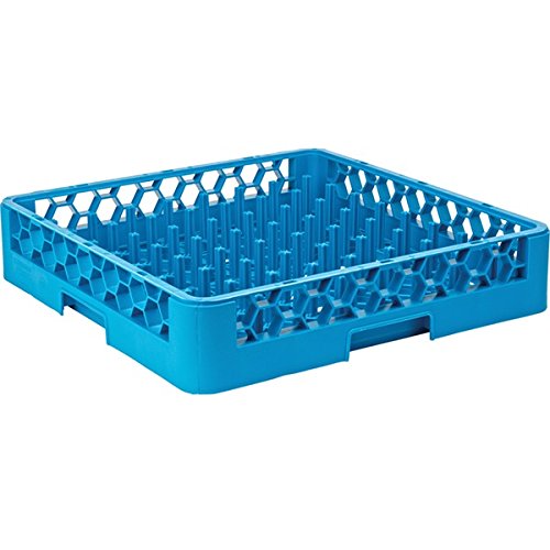 Carlisle Paddles 3 Set - RP-14 Blue Color, Polypropylene OptiClean All Purpose Plate and Tray Rack