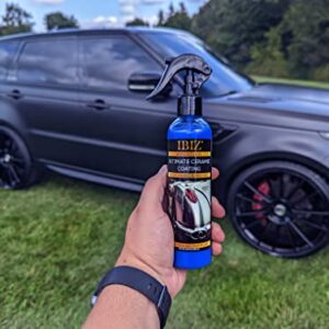 IBIZ Ultimate Ceramic Coating Car Wax - Spray Wax Paint Sealant - SiO2 Advanced Technology For Unparalleled Shine & Protection