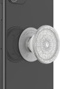 PopSockets Plant-Based Phone Grip with Expanding Kickstand, Eco-Friendly PopSockets for Phone - Translucent Star Signs