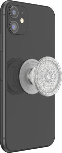 PopSockets Plant-Based Phone Grip with Expanding Kickstand, Eco-Friendly PopSockets for Phone - Translucent Star Signs