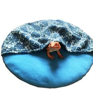 bearded dragon bed 15 inch lizard sleeping bag large size reptile hide habitat bearded dragon accessories for leopard gecko bearded dragon hamster small animals