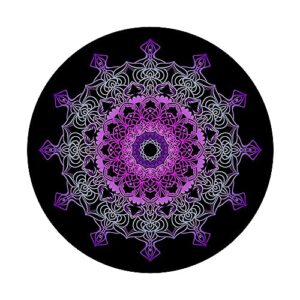 Purple Mandala PopSockets Standard PopGrip