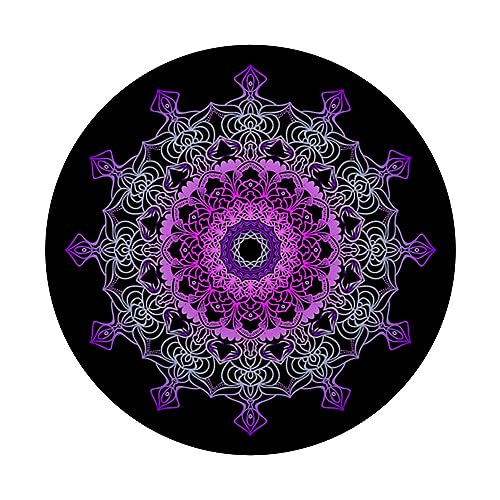 Purple Mandala PopSockets Standard PopGrip