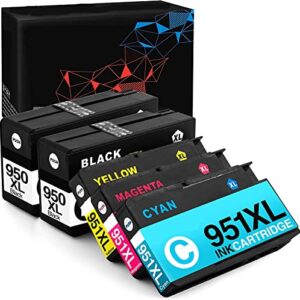 hewhite compatible ink cartridge compatible work with 950xl 950 xl