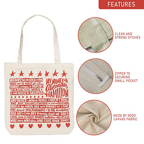 NDP PROTECT ENVIRONMENTAL TOGETHER Hamilton gifts, Hamilton Gift ideas for Hamilton Lovers, Bag with interior Pocket