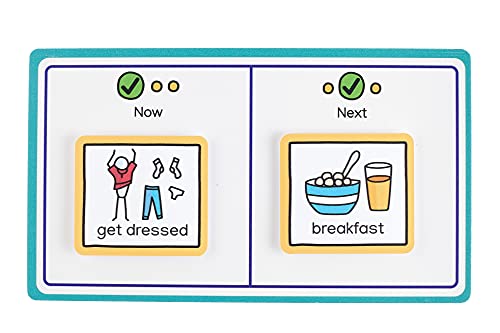 Now and Next Board with 35 Visual Symbols Based Around Life at Home.