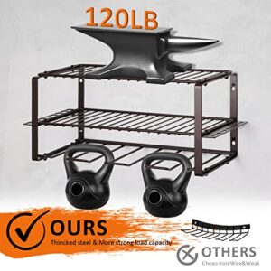 BSRHOME Power Tool Organizer Heavy Duty Tool Shelf Organizer | Wall Mounted Garage Storage Rack for Handheld & Power Tools | Perfect for Father's Day