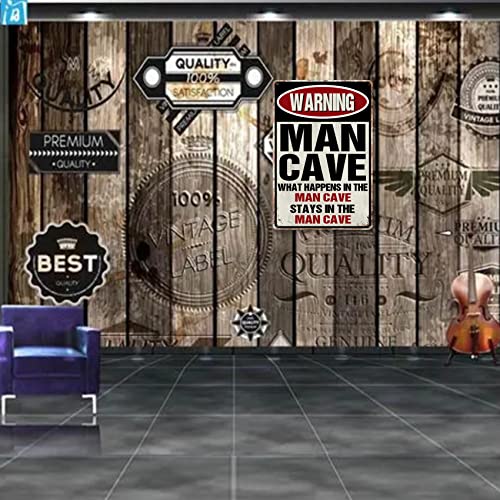 Man Cave Decor And Accessories Funny Metal Garage Signs For Men Mancave Sign Bar Beer Wall Decor What Happens In The Man Cave Stay In The Man Cave Personalized Gifts