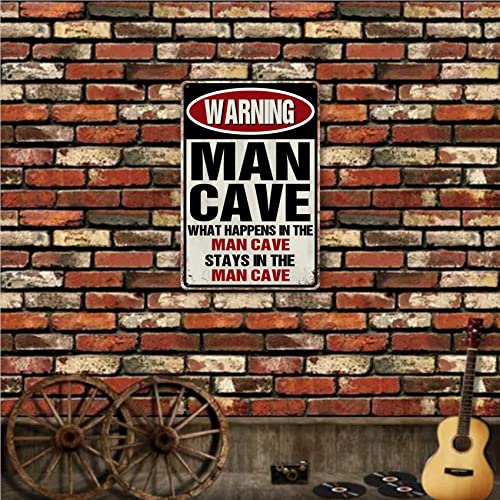 Man Cave Decor And Accessories Funny Metal Garage Signs For Men Mancave Sign Bar Beer Wall Decor What Happens In The Man Cave Stay In The Man Cave Personalized Gifts