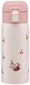 skater stot3 stainless steel mug bottle, hot and cold retention, one-touch 11.8 fl oz (350 ml), moomin, little my, diameter 2.6 x height 7.2 inches (65 x 182 mm)