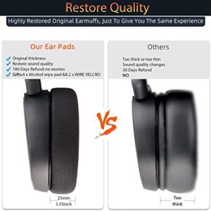 GVOEARS Replacement Ear Pads Cushions for Steelseries Arctis 1/3/5/7/7X/9/9X/pro Xbox Wireless Headset Gaming Earpads