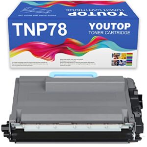 youtop 1pk tnp-78 tnp-77 tnp78 tnp77 black toner cartridge compatible for konica minolta bizhub 4020i 5020i (acf0030 acf0031)