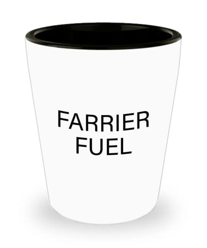 Farrier Gift Farrier Shot Glass Ceramic Shot Glass Funny Farrier Present Farrier Fuel