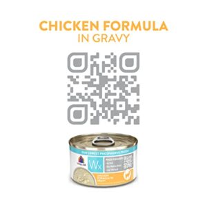 Weruva Wx Phos Focused, Chicken Formula in Gravy, 3oz Can (Pack of 12)