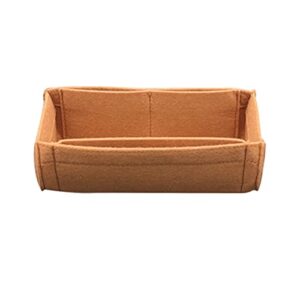 suitable for new trunk papillon liner bag storage and finishing lining bag support felt bag storage bag 1002caramel-a