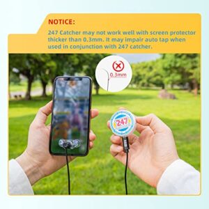 Mcbazel PhotoFast 247 Auto Catcher for Poke mon Go with Auto-tap, Auto Reconnect, Over 1-Hour Connection Function Compatible with iOS & Android