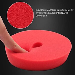 Buffing Polishing Pads, SPTA 6'' Orbital Buffer Pads Hook and Loop Buffing Pads, Foam Polish Pad 5 Grits from Coarse to Fine for 6 Inch DA Rotary Polisher Compounding, Polishing and Waxing