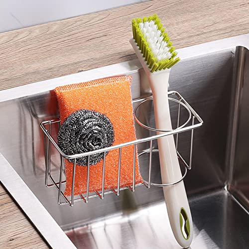 VESONNY Sponge Holder for Kitchen Sink, Sink Suction Holder for Sponges Scrubbers, Kitchen Sink Sponge Holder