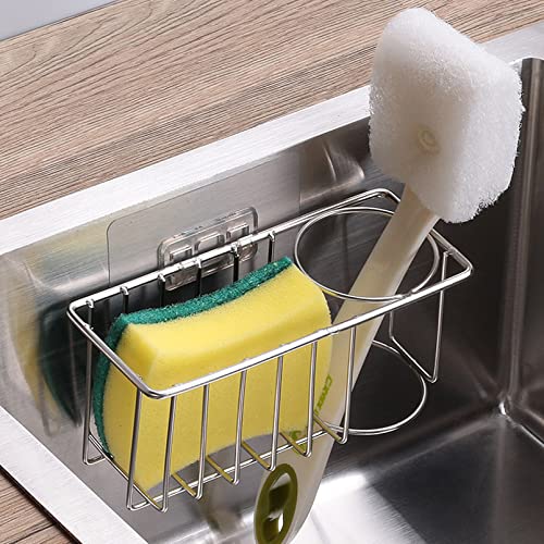 VESONNY Sponge Holder for Kitchen Sink, Sink Suction Holder for Sponges Scrubbers, Kitchen Sink Sponge Holder