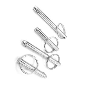 Tolxh Replacement Part New Set of 4 Hitch pins for 1000 1100 1500 1700 1800 Elite PRO Ultra Wingbar for Total Gym