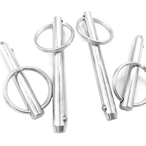 Tolxh Replacement Part New Set of 4 Hitch pins for 1000 1100 1500 1700 1800 Elite PRO Ultra Wingbar for Total Gym