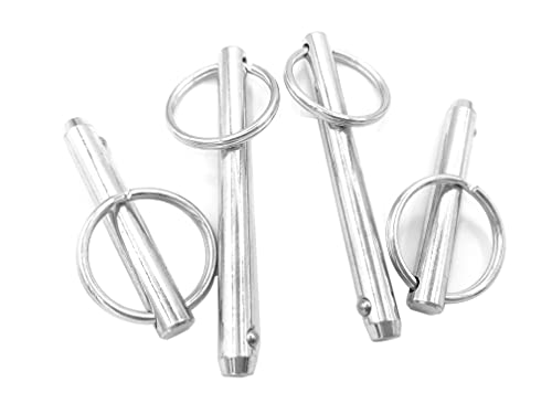 Tolxh Replacement Part New Set of 4 Hitch pins for 1000 1100 1500 1700 1800 Elite PRO Ultra Wingbar for Total Gym