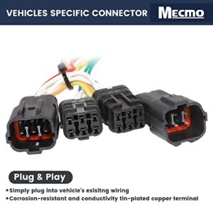 MECMO 4-Pin Trailer Wiring Harness for 2010-2018 Hyundai Tucson, Plug-in Simple Custom-Fit T-Connector 4-Pole Flat Trailer Light Wire for Tucson