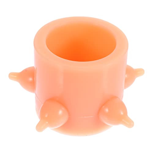 ULTECHNOVO Silicone Puppy Nipple Milk Feeder 4 Nipples Feeder, Pet Nursing Feeding Station for Puppies Kitten