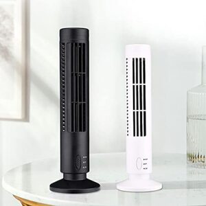 zzkhgo tower electric fan, usb bladeless fan mini vertical air conditioner, mini leafless tower air conditioner small fan, air circulation coolers for home office bedroom