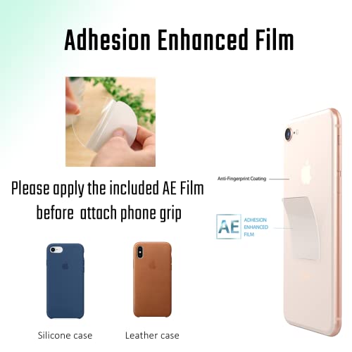 COMMONKUNST Tropical Rare Leaf Plant Multi Functional Collapsible Expandable Mobile Phone Grip & Kicktand (Albo Monstera)