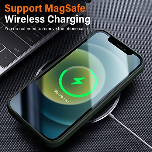 UniqueMe [2+2 Pack Compatible with iPhone 12 Mini 5.4 inch Screen Protector Tempered Glass and Camera Lens Protector [HD Clear] [Anti-Scratch] [Easy Installation Frame] [Bubble Free]