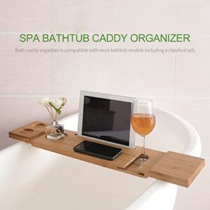 MengK Bathtub Caddy Tray