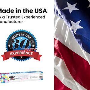 MADE IN USA TONER Compatible Replacement for Kyocera TK8337, TASKalfa 3252ci, 3253ci (CMYK, 4 Color cartridges)