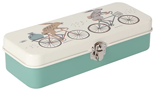 Danica Studio Wild Riders Metal Pencil Box, 8 x 3 x 2 inches