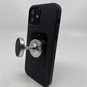 Gym Dual Magnetic Phone Mount & Holder. Attaches magnetically to Metal Surface.