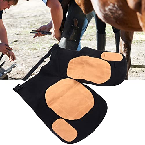 Cattle Horse Farrier Apron, with Pocket Canvas Horse Stable Apron Farm Accessories,Professional Chaps Apron for Garden,Farms, Breeding, Stables Use, Cattle Horse Farrier Apron, with Pocket Canvas