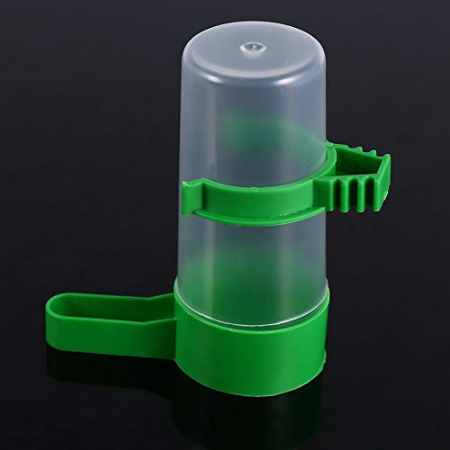 4pcs Pet Drinker Food Feeder Waterer Clip for Cage Bird Parrot Cockatiel Budgie for Parrots Budgie Cockatiel Lovebirds Aviary Automatic FeedersFish Aquatic Pets