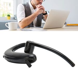 Single Ear Bluetooth Headset, Stylish Lightweight Bluetooth Earpiece V5.0 Wireless Noise Cancelling Bluetooth Headphones for Driving Business Office, for iPhone for Android Cell Phones