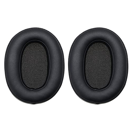 1 Paar Ear Pads Replacement Compatible with Sony WH-XB900N Headsets Ear Cushion from Protein Leather Foam Earphone Pads Repair Parts Headphones Accessories Black