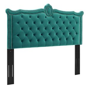 modway louisa headboards, twin, teal