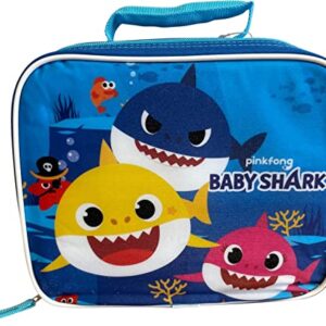 Fast Forward Baby Shark Insulated Lunch Bag (Blue)