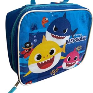 Fast Forward Baby Shark Insulated Lunch Bag (Blue)