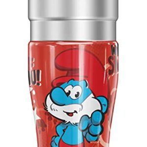 THERMOS The Smurfs OFFICIAL Papa Smurf We Smurf You STAINLESS KING Stainless Steel Travel Tumbler, Vacuum insulated & Double Wall, 16oz