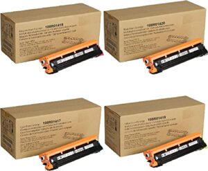 phaser 6510 workcentre 6515 drum/imaging unit set replacement for xerox 108r01420 108r01419 108r01417 108r01418.